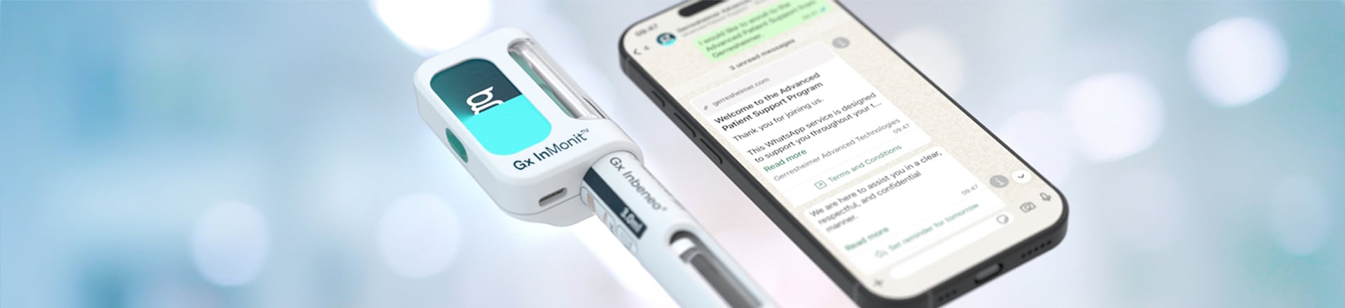 Smart Autoinjector Add-on for Adherence: Gx InMonit™ | Gerresheimer
